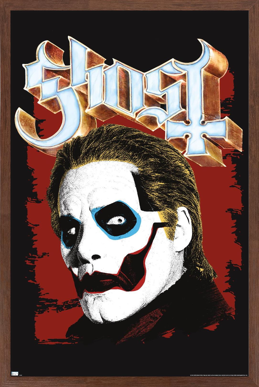 Ghost - Pop Art Wall Poster, 22.375" x 34" Framed - Walmart.com