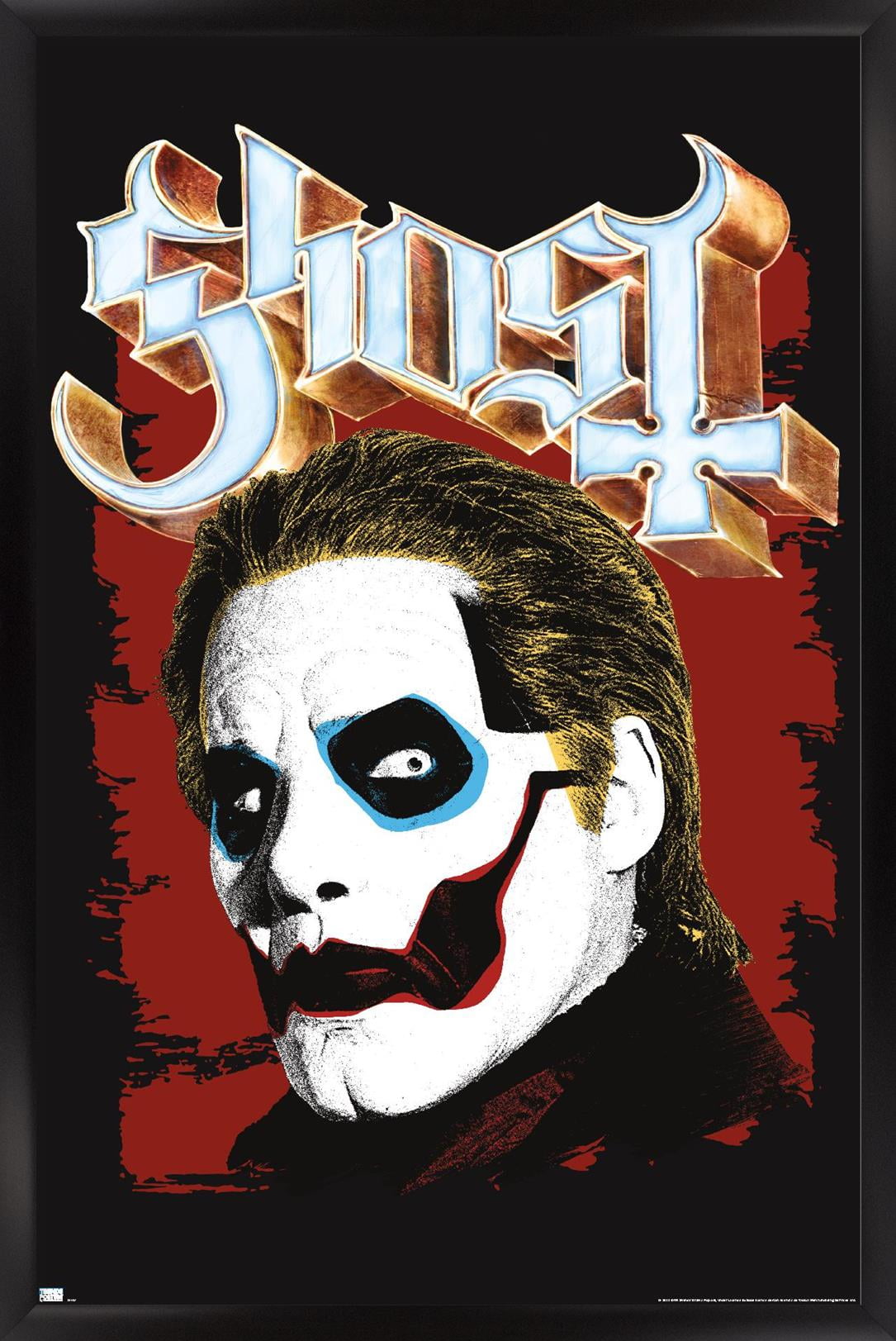 Ghost - Pop Art Wall Poster, 22.375" x 34" Framed - Walmart.com