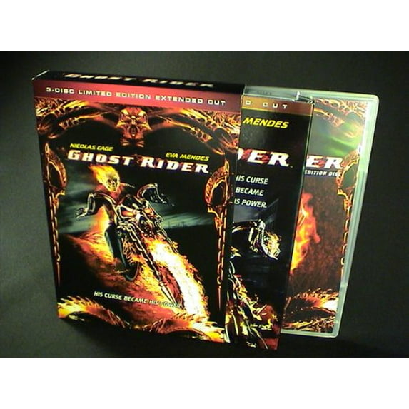 Ghost Rider (EXCLUSIVE 3-Disc Limited Edition Extended Cut) DVD NEW ...