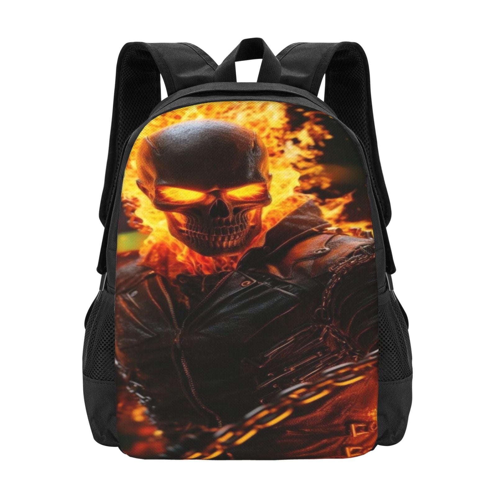 Ghost Rider New Minimalist Large-Capacity Double-Shoulder Backpack ...