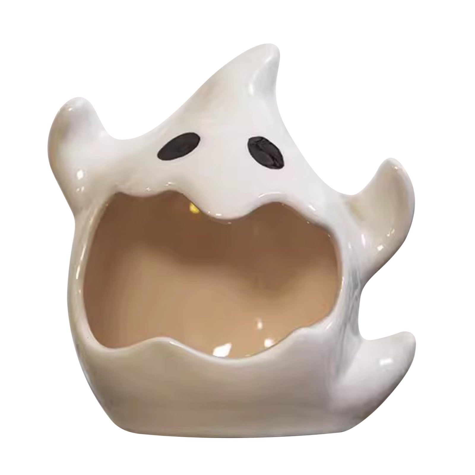 Ghost Shaped Ceramic Candy Dish,Funny Ceramic Ghost Jewelry Box,Ghost ...
