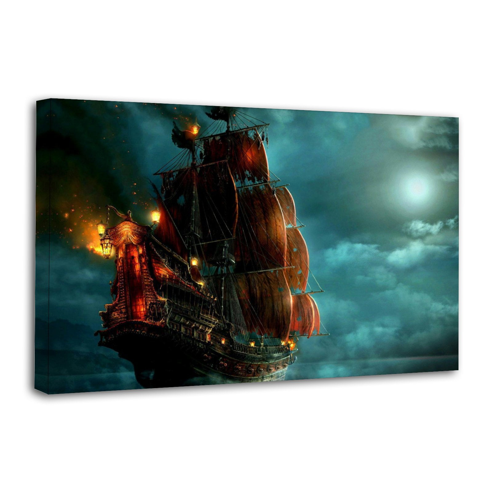 Ghost Ship of Northumberland Strait Picture Print Wall Art Poster ...