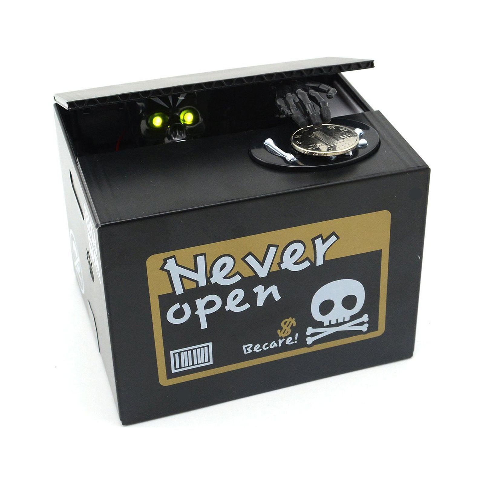 Ghost Skeleton Stealing Coin money Saving Box Piggy Bank - Walmart.com