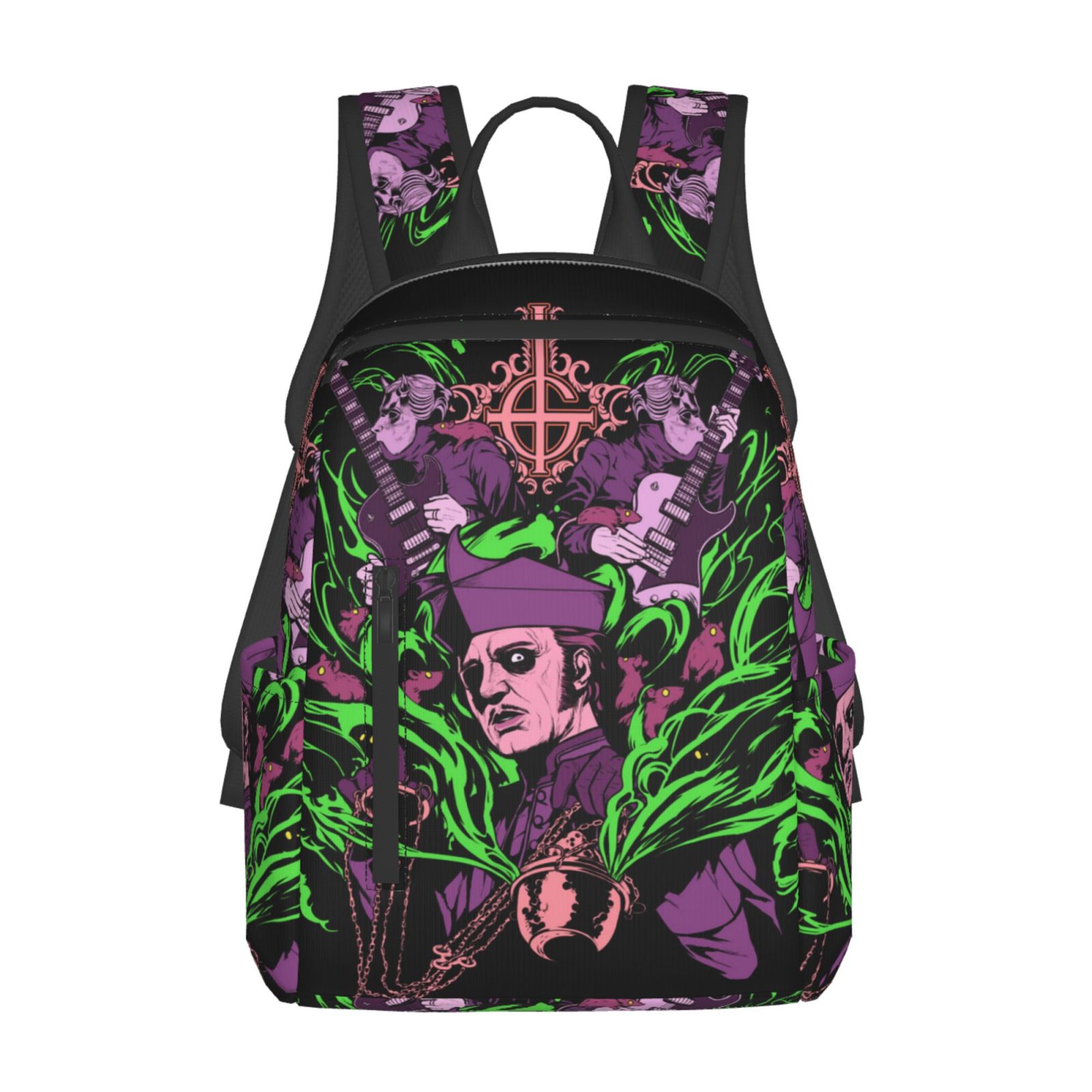 Ghost Square Hammer Backpack Unisex Daypack Adjustable Lightweight ...