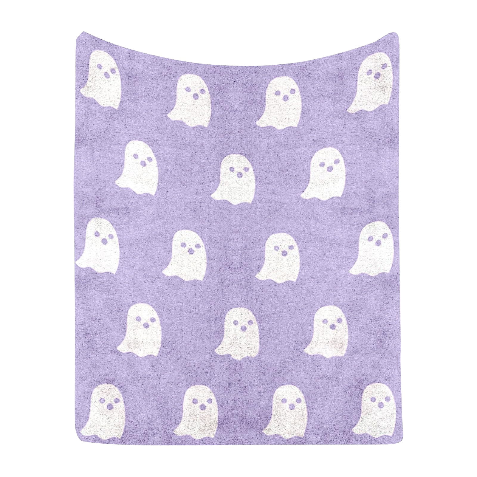 Ghost Themed Throw Blanket For Adults And Kids, High Quality Flannel ...