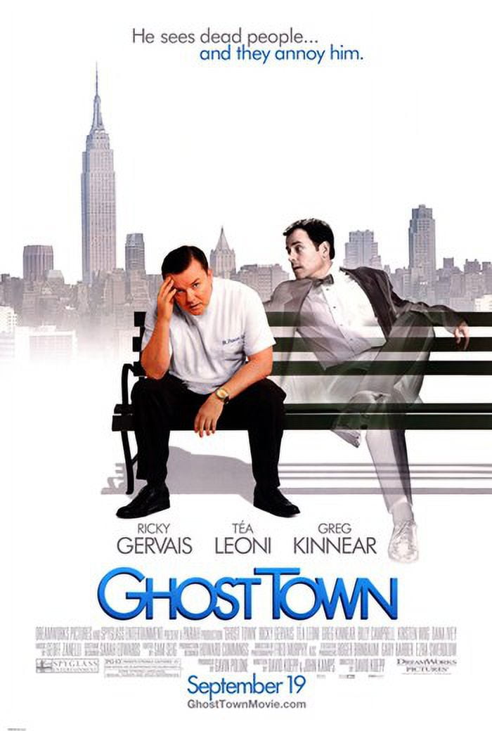 Ghost Town Movie Poster (11 x 17) - Walmart.com
