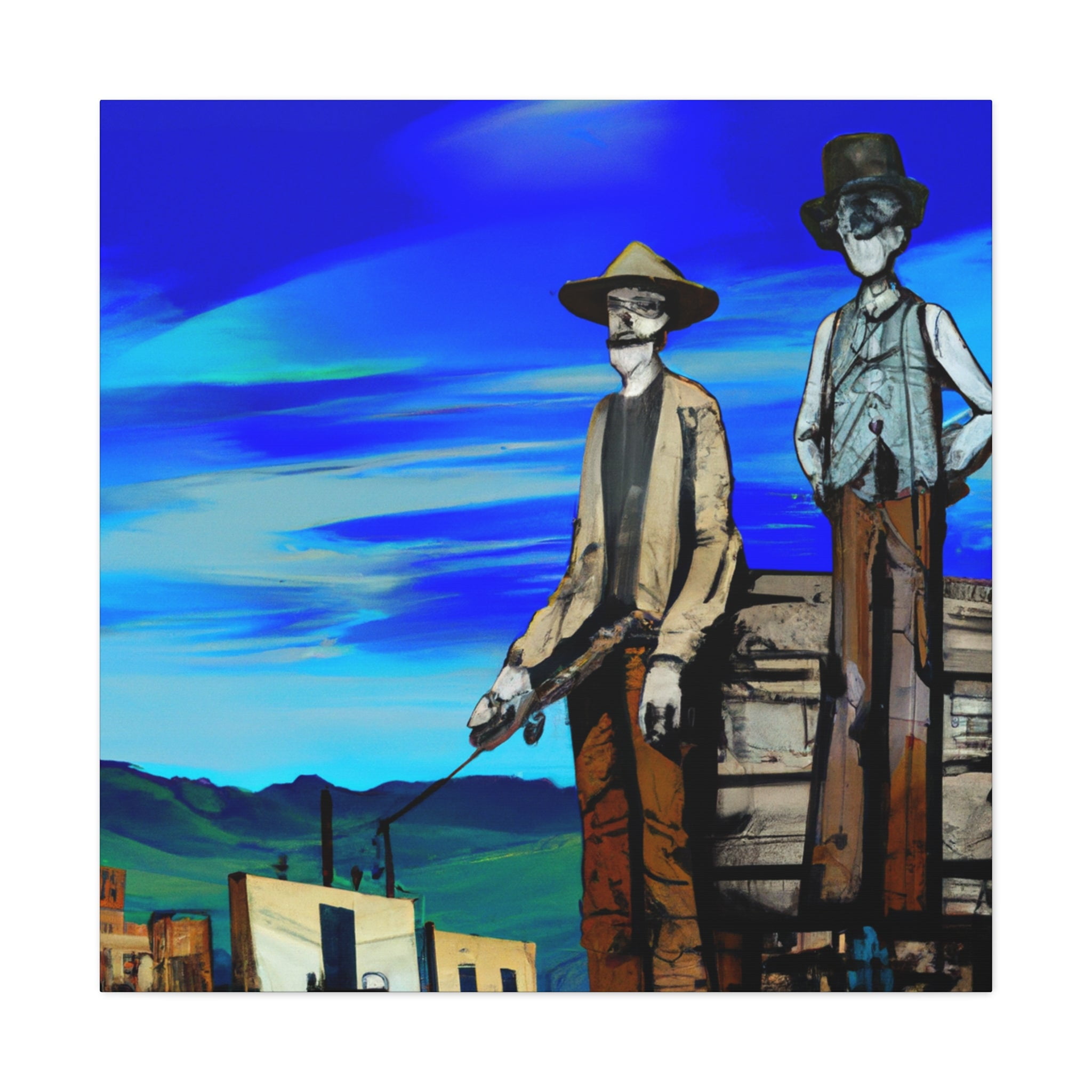 Ghost Town Steampunk - Canvas - Walmart.com