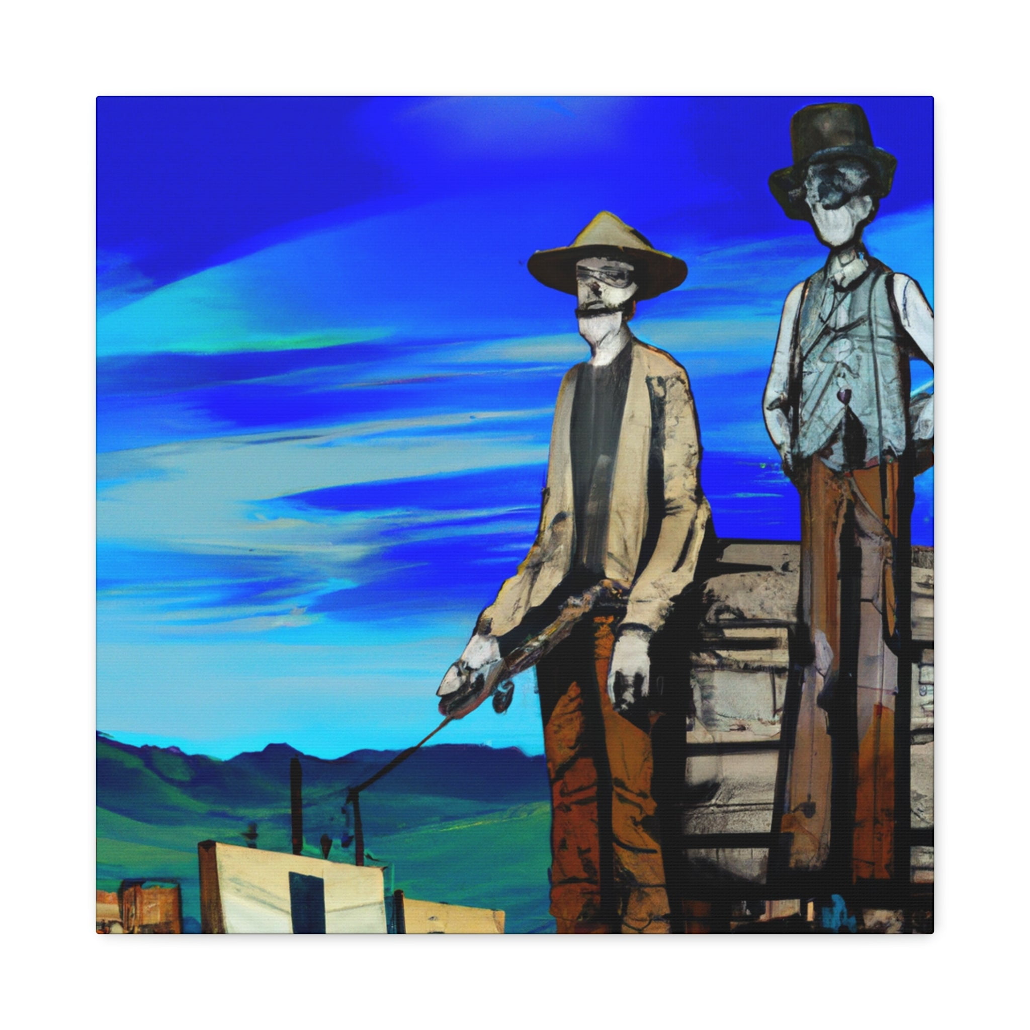 Ghost Town Steampunk - Canvas - Walmart.com