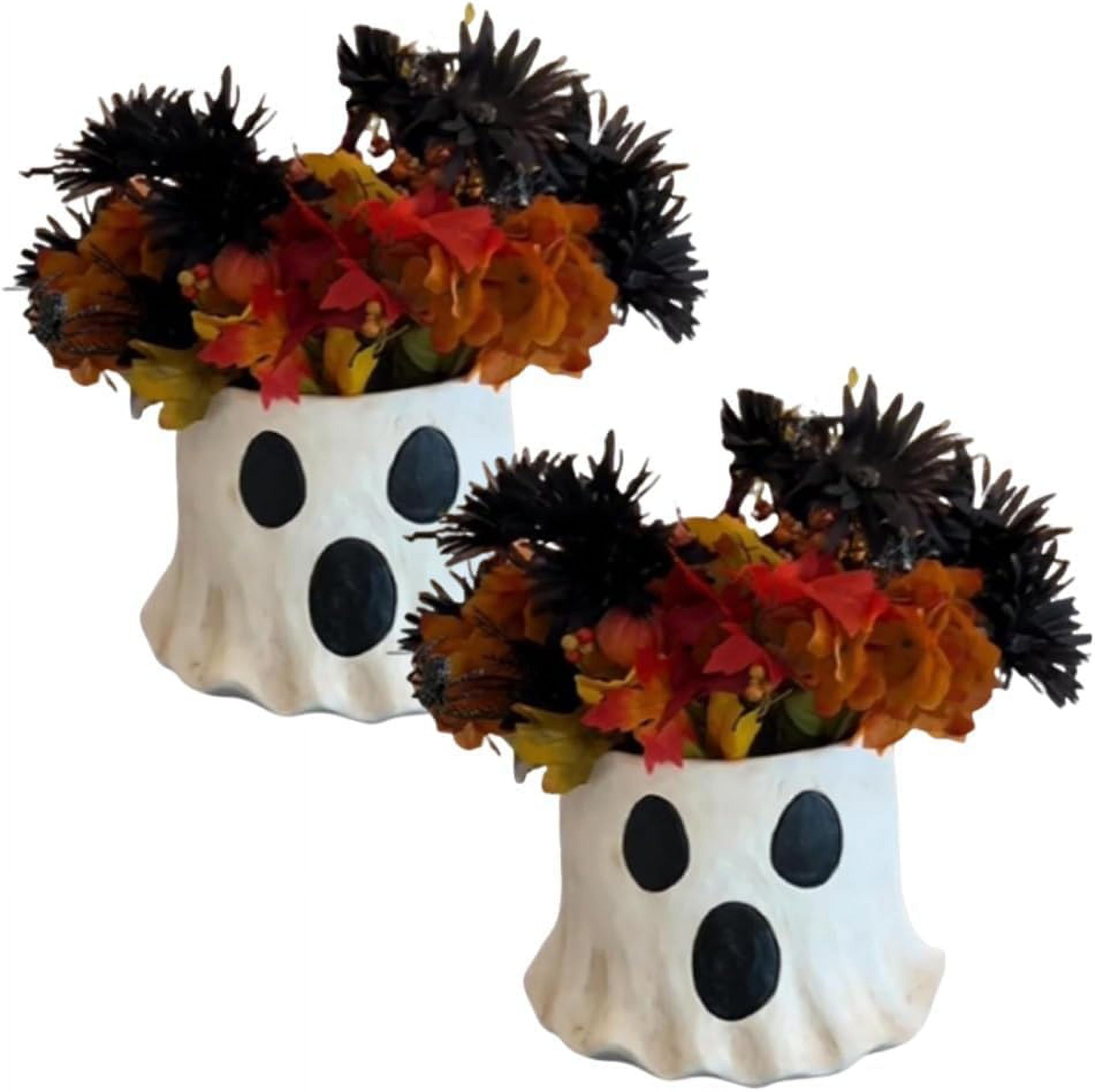 Ghost Vase Mini Scary Halloween Decoration for Indoor Outdoor Home ...