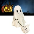 Ghost Walking Dog Statue, Halloween Ghost Walking Dog Statue, Spooky ...