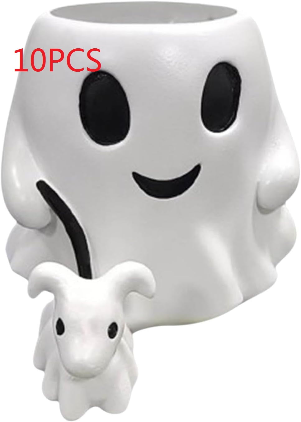 Ghost Walking Dog Vase 2024 New Cutest Ghost Bucket Halloween Ghost ...