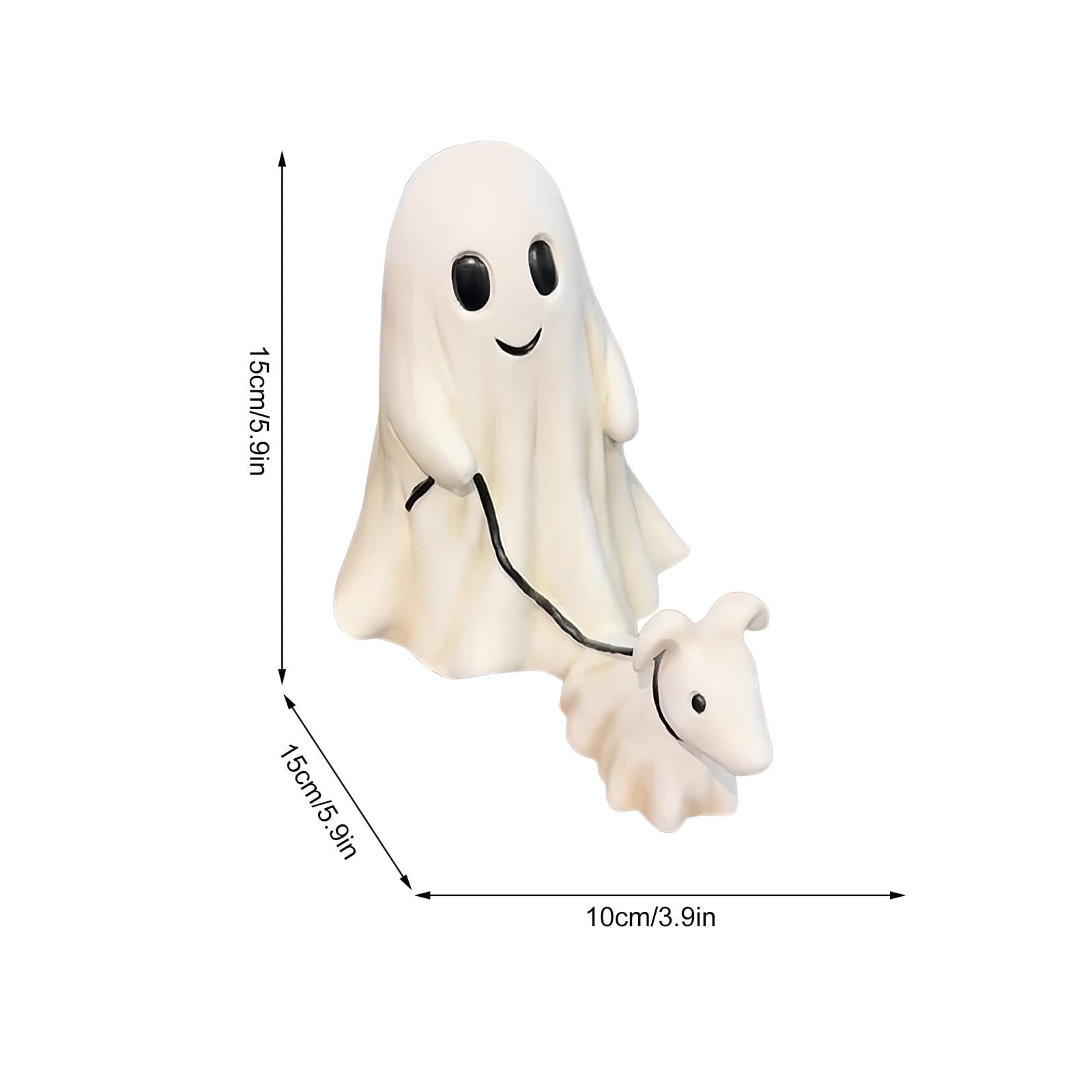 Ghost Walking His Ghost Dog 2024 Upgrade Cutest Ghost Walking Dog ...