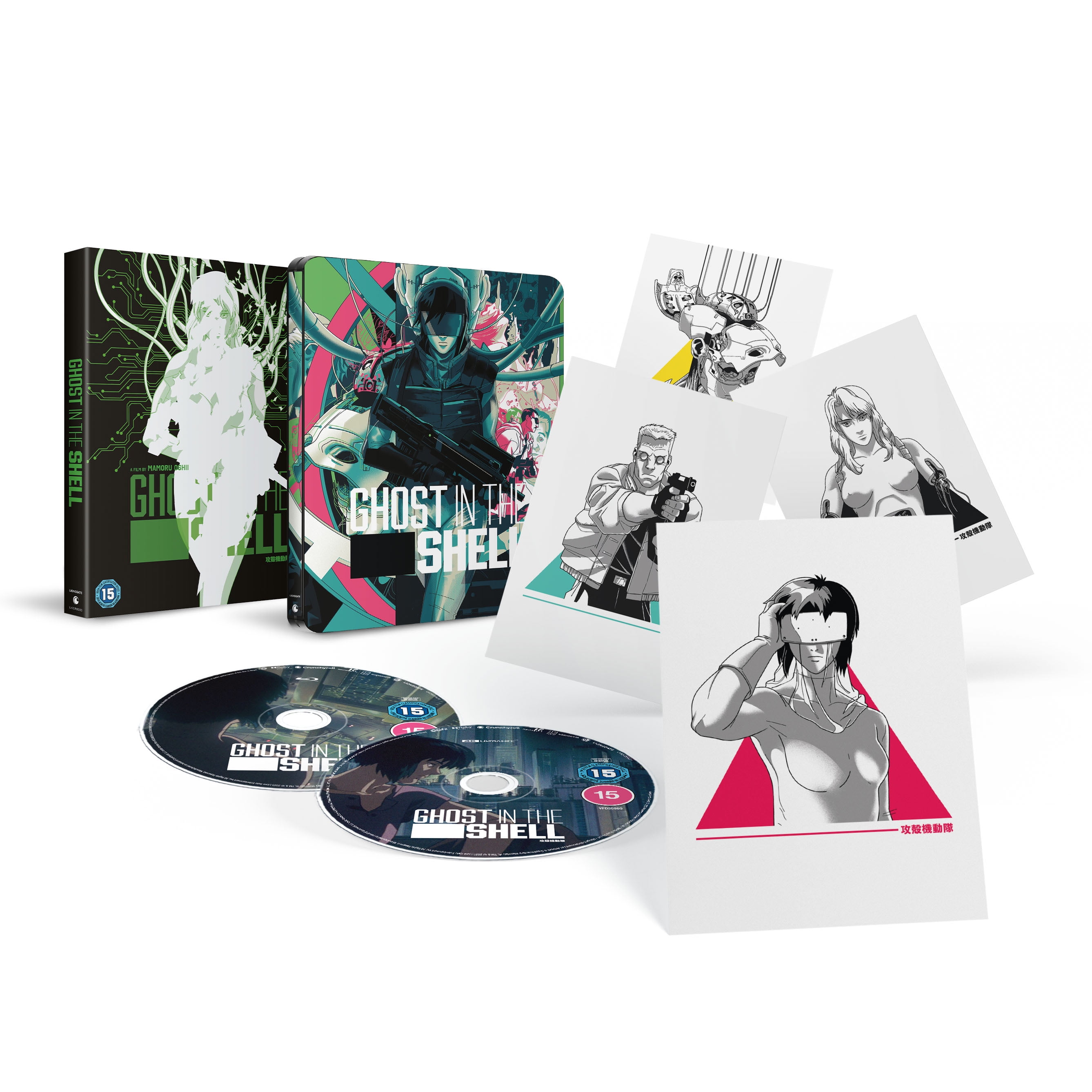 Ghost in the Shell - 30th Anniversary Limited Edition 4K UHD Steelbook (Kuro Edit (4K Ultra HD ...