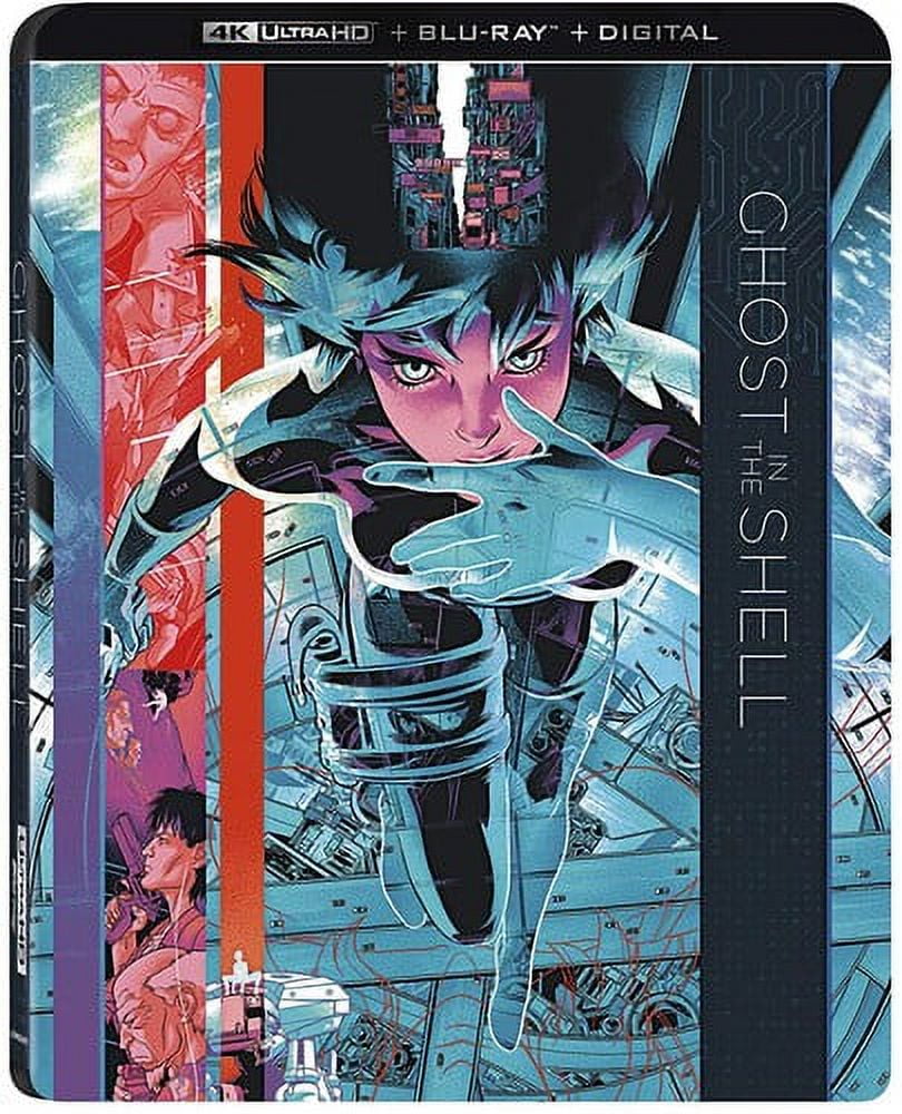 Ghost in the Shell (4K Ultra HD + Blu-ray) (Digital Copy) - Walmart.com