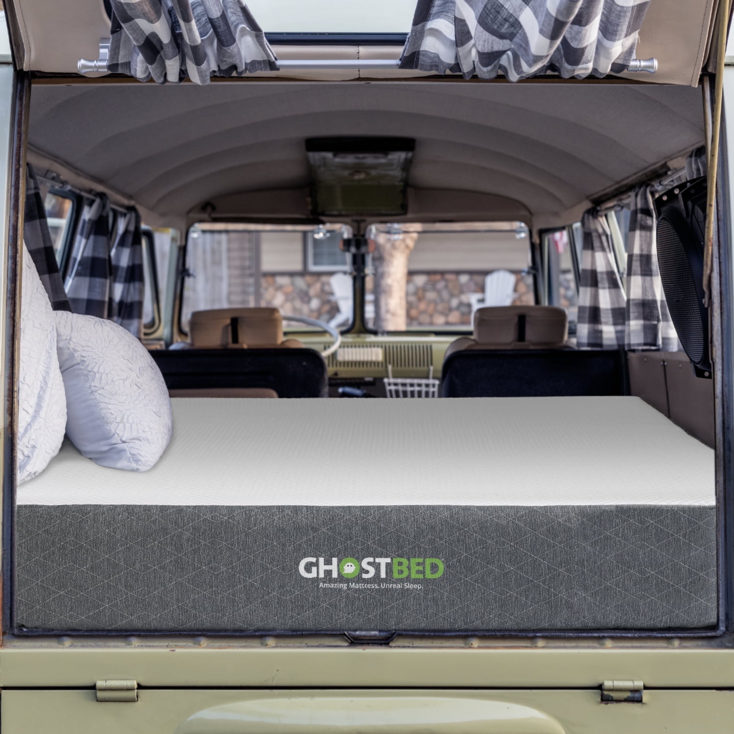 GhostBed 10" RV Mattress – Low Profile Cool Memory Foam - Walmart.com