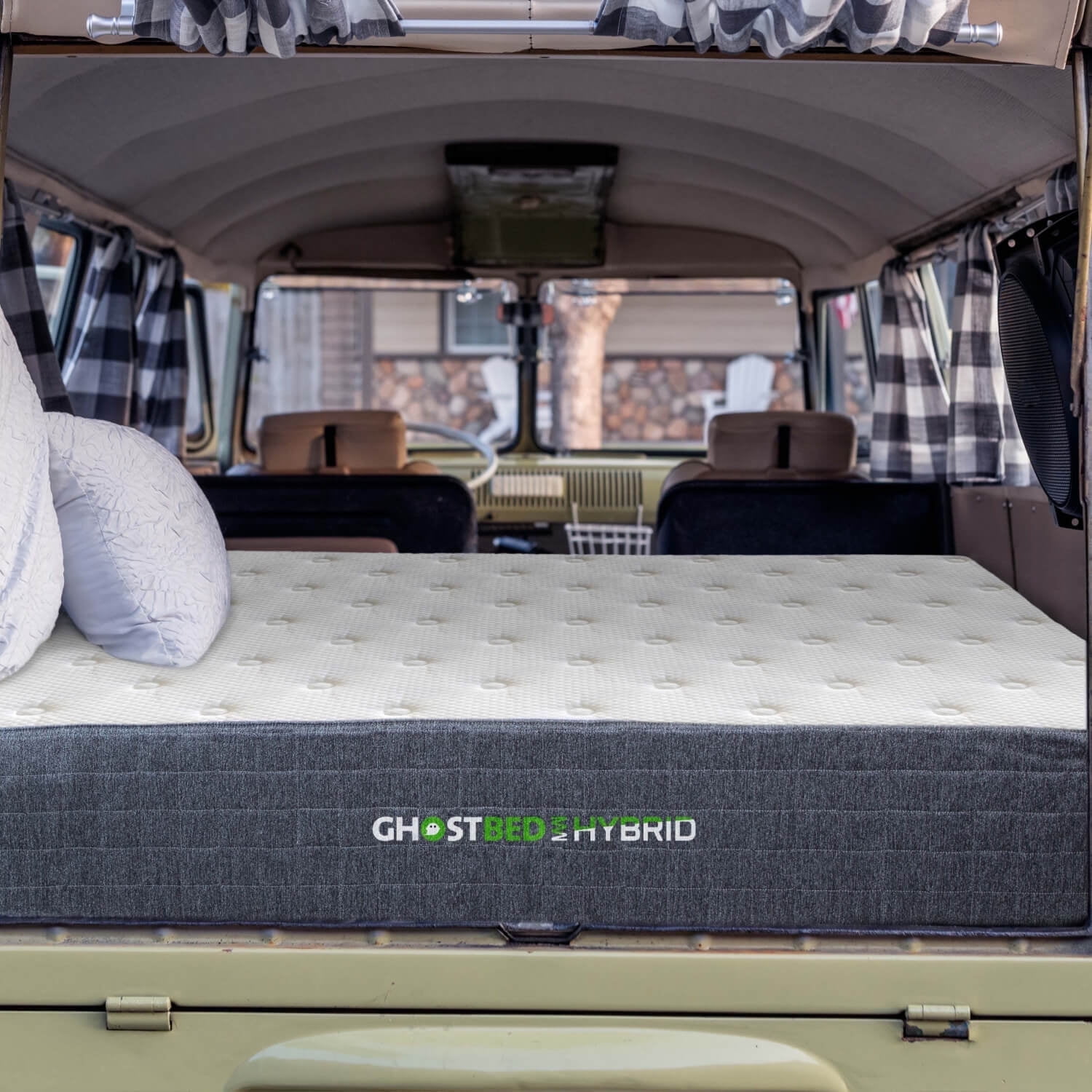 "GhostBed 10"" RV Mattress – Low Profile Hybrid, Gel Memory Foam ...