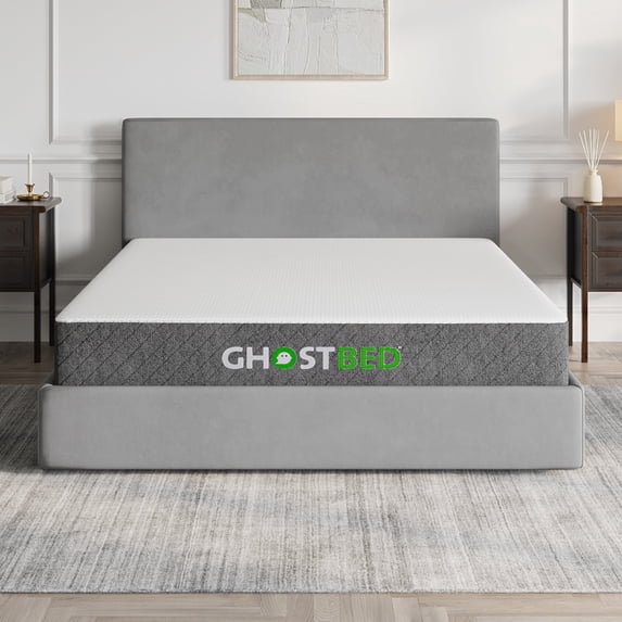 GhostBed 11'' Classic Queen-Sized High-Density Cooling Gel Memory Foam ...