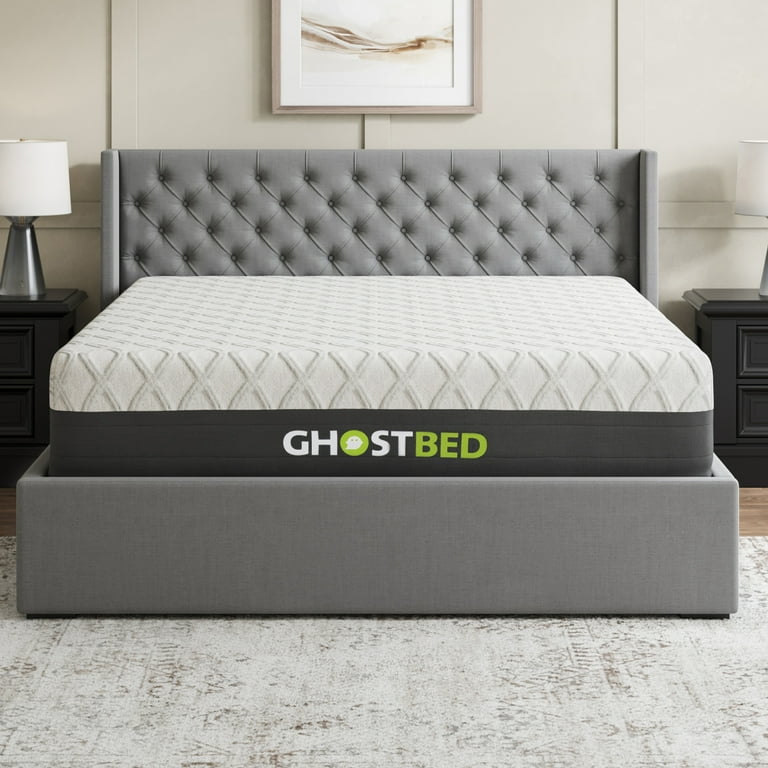 GhostBed 14 California King Mattress Cool Gel Memory Foam Mattress Medium Firm Walmart