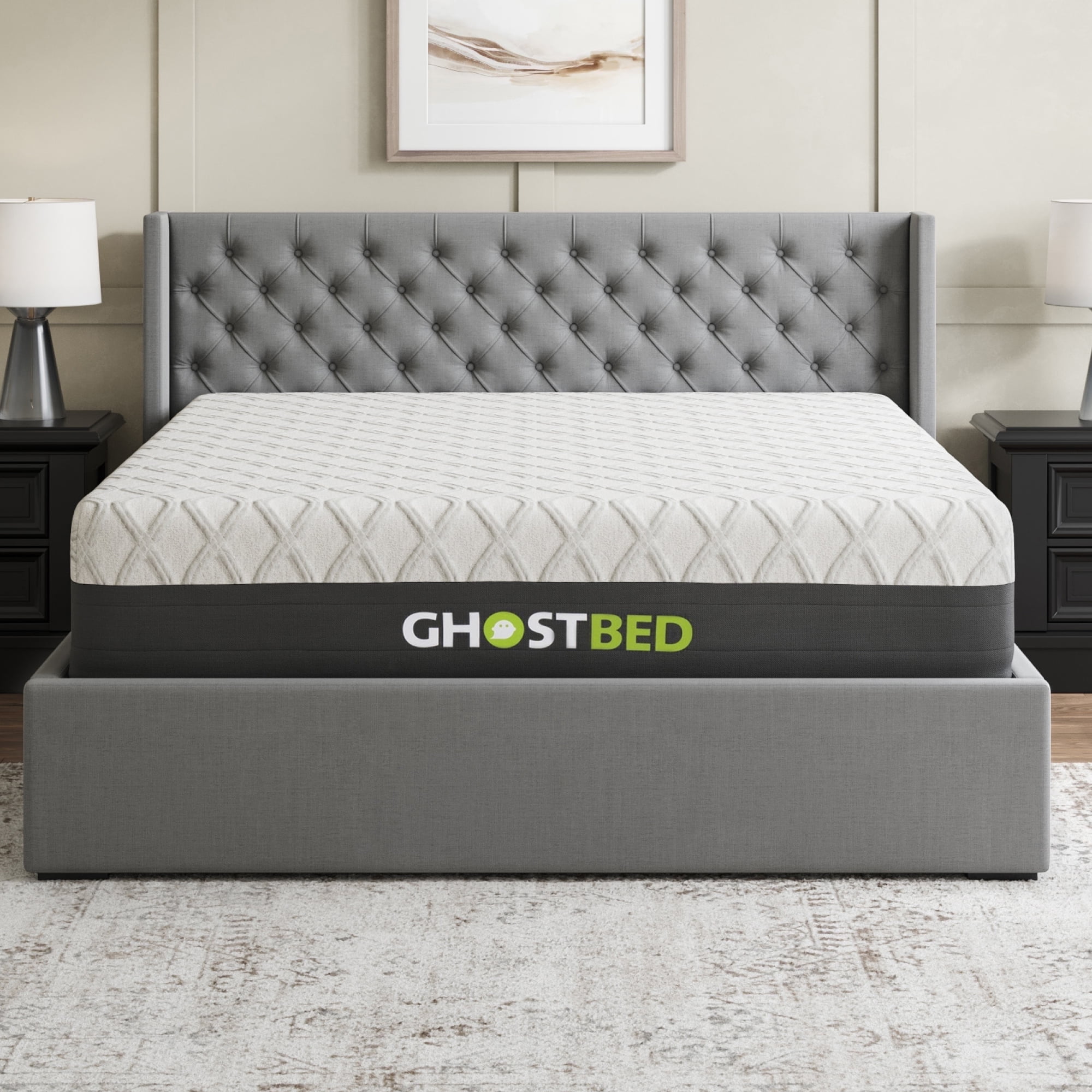 GhostBed 14” King Mattress, Cooling Memory Foam Mattress, Medium Firm - Walmart.com