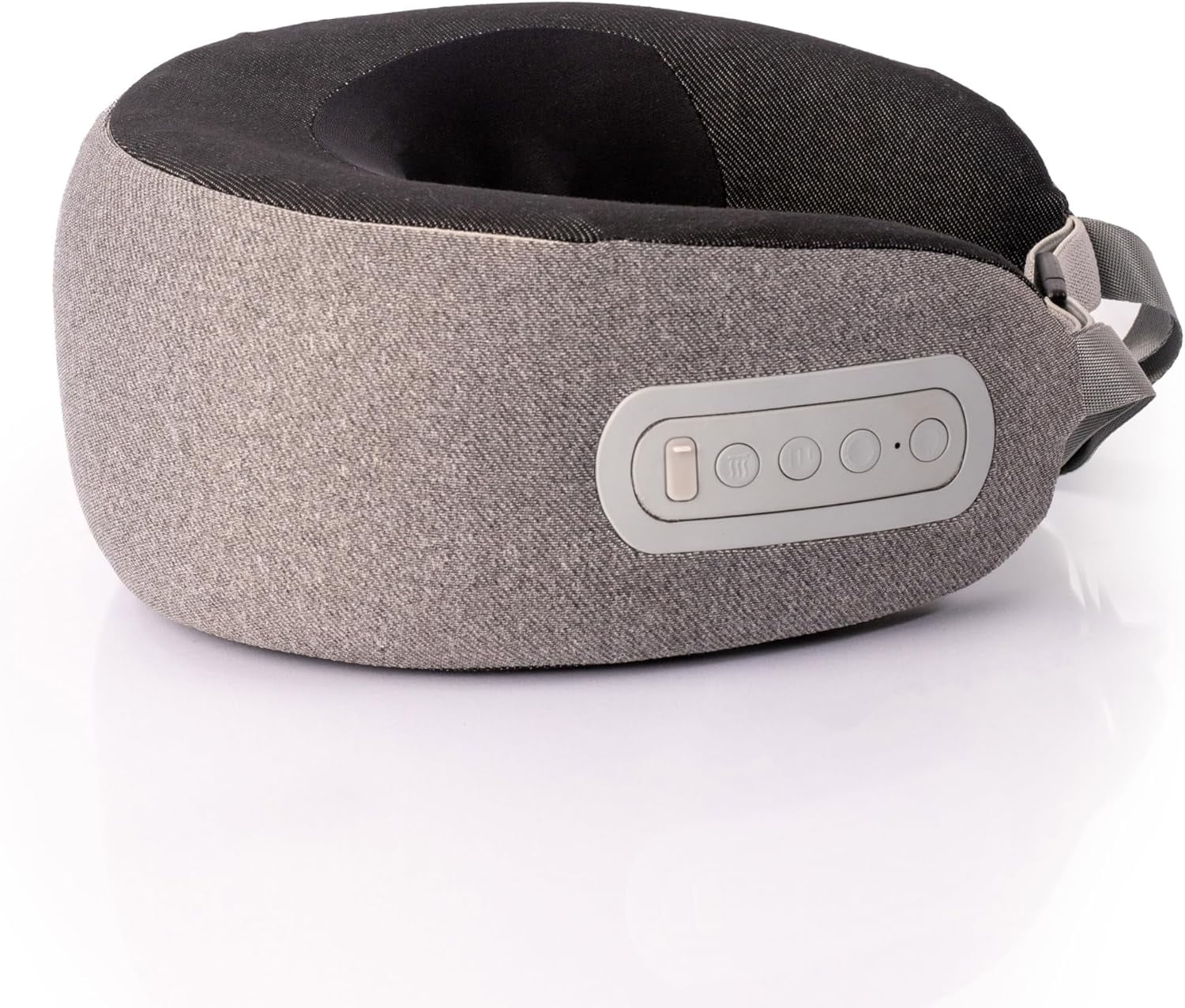 GhostBed Massaging Neck Pillow, Shiatsu-Style Kneading Massager, Memory ...