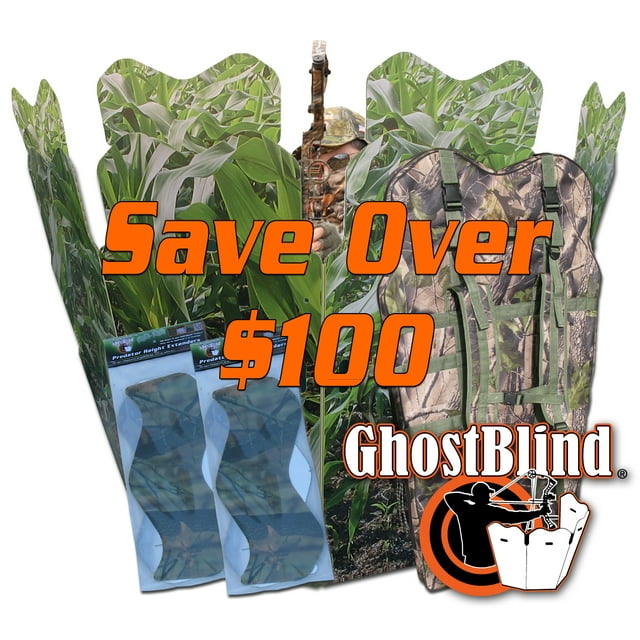 GhostBlind Predator - Ultimate Bundle | Ghost Blind | Hunting Ground Blind - Walmart.com