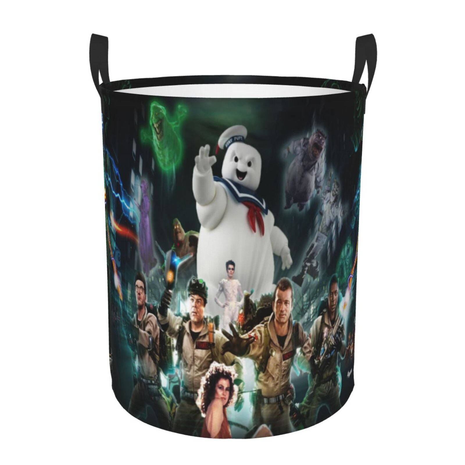 Ghostbuster 3d Graphic Flame Laundry Basket Fire Flame Clothes Hamper ...