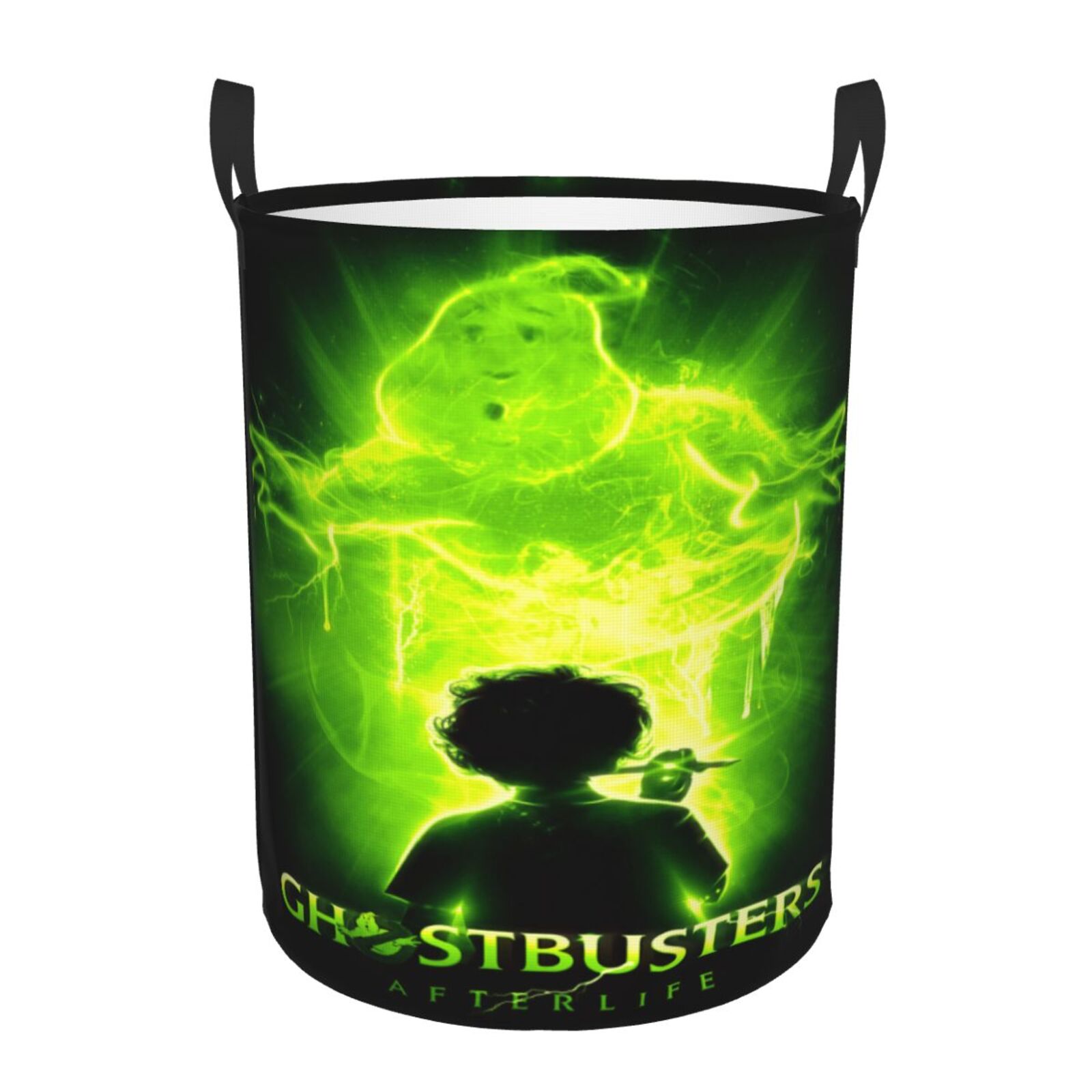 Ghostbuster 3d Graphic Flame Laundry Basket Fire Flame Clothes Hamper ...