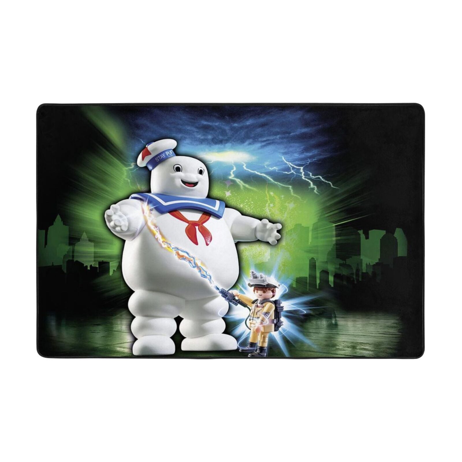 Ghostbuster Area Rugs Kid Bedroom Soft Mat Carpet Non-Slip Washable ...
