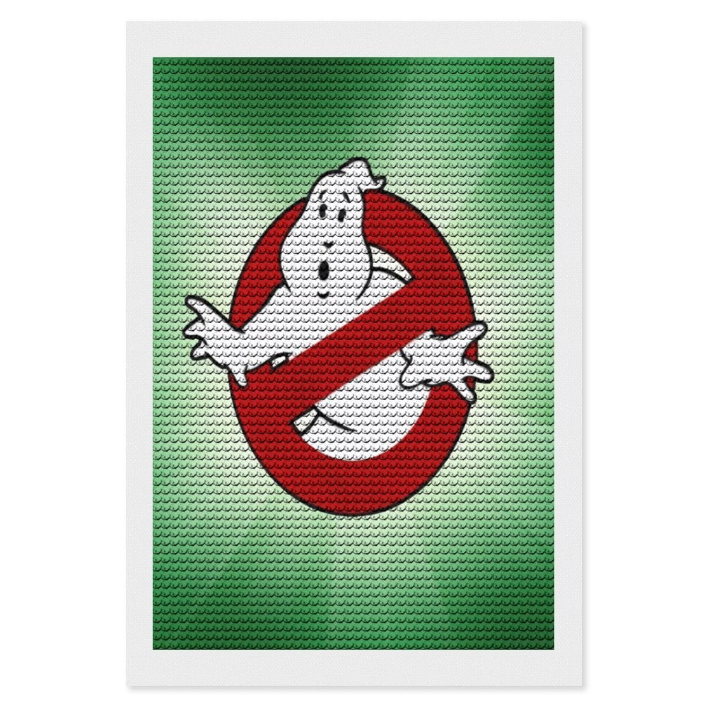 Ghostbuster Diamond Art Kits for Adults Kids,DIY 5D Round Full Drill ...