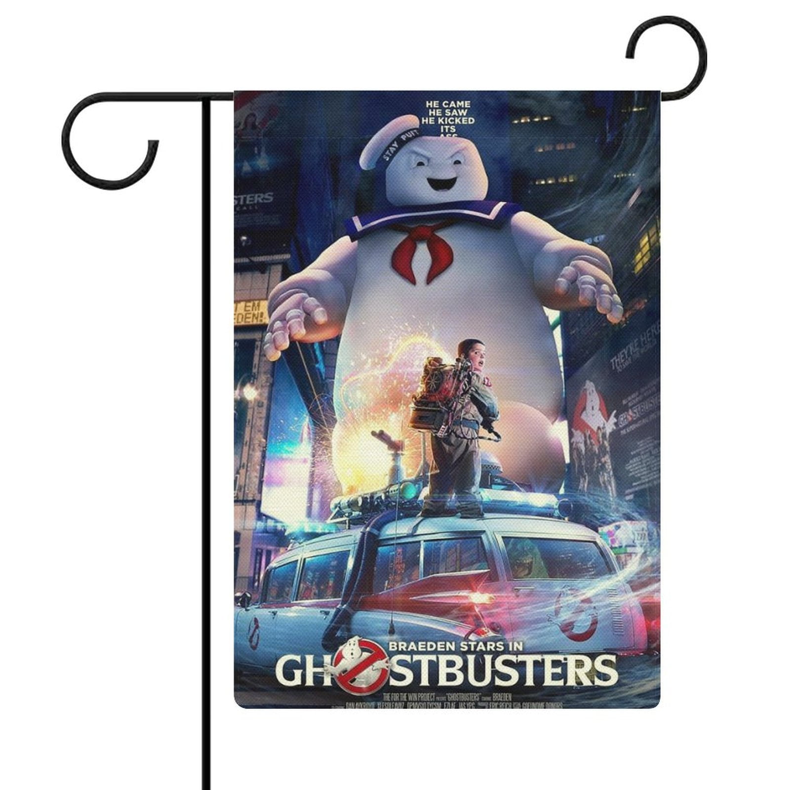 Ghostbusters 12 X 18 Inch Garden Banner - Double-Sided House Outdoor ...