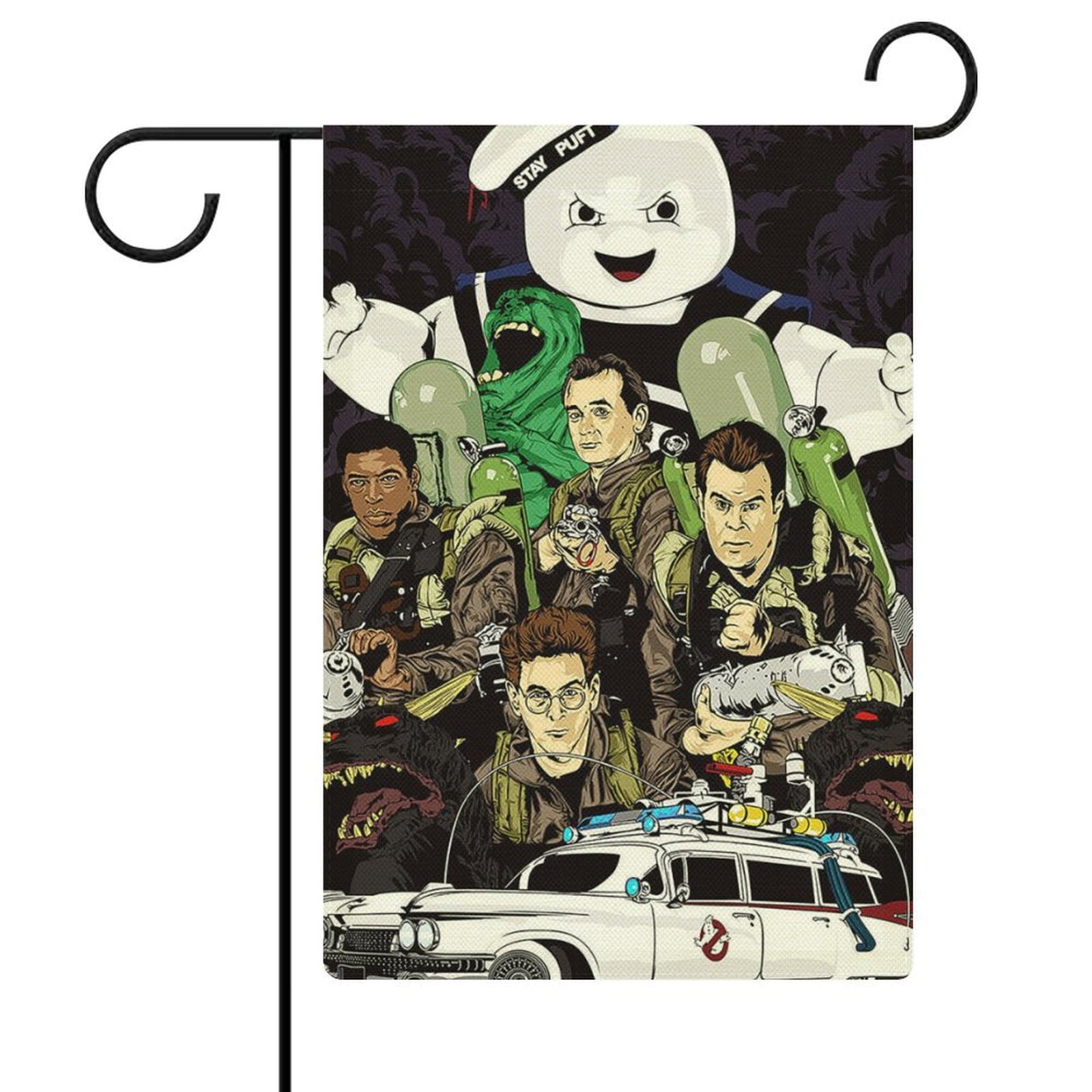 Ghostbusters 12 X 18 Inch Garden Banner - Double-Sided House Outdoor ...