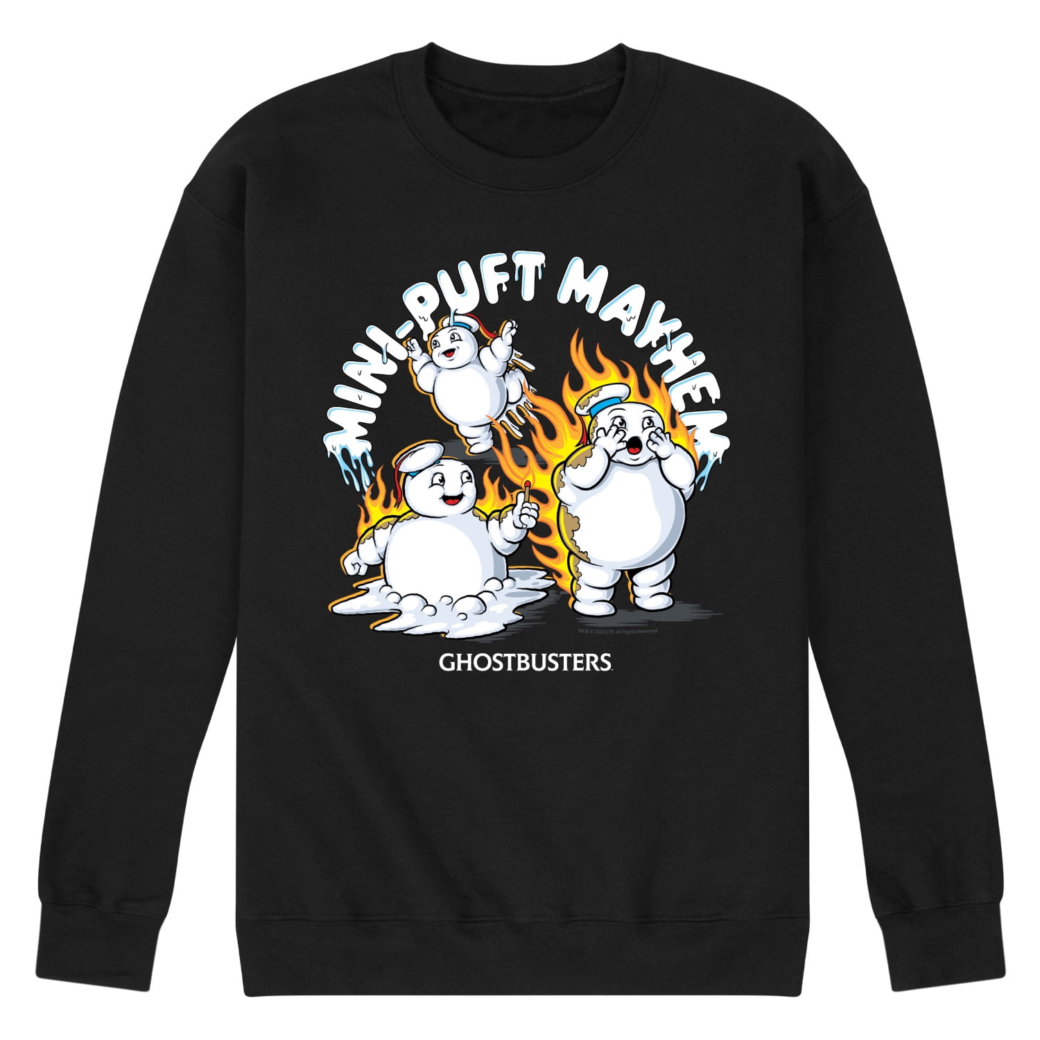 Ghostbusters 2 - Frozen Empire - Mini Pufts Mayhem - Adult Crew Fleece ...