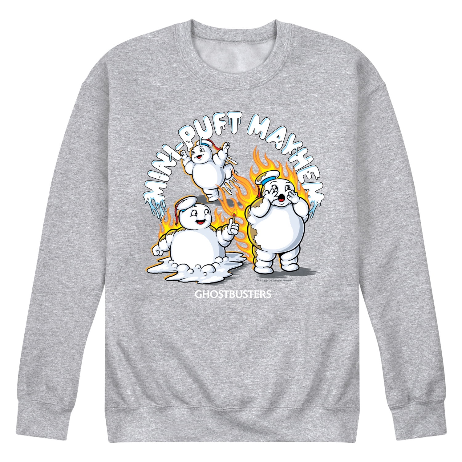Ghostbusters 2 - Frozen Empire - Mini Pufts Mayhem - Adult Crew Fleece ...