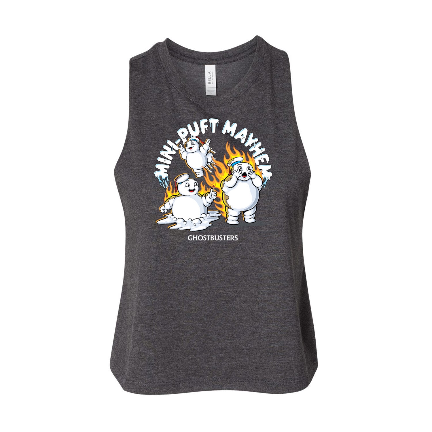 Ghostbusters 2 - Frozen Empire -Mini Pufts Mayhem - Cropped Racerback ...