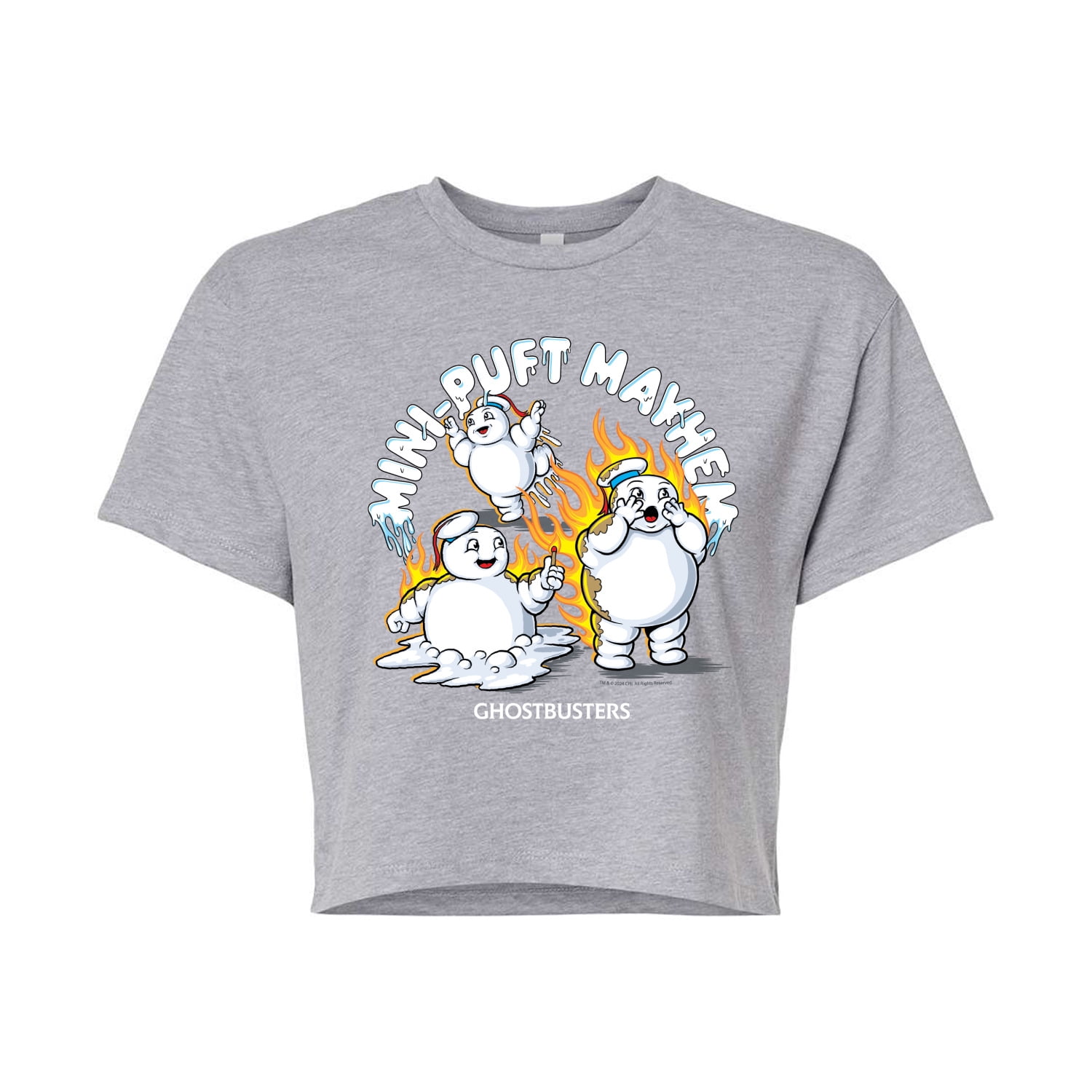 Ghostbusters 2 - Frozen Empire - Mini Pufts Mayhem - Cropped Tee ...