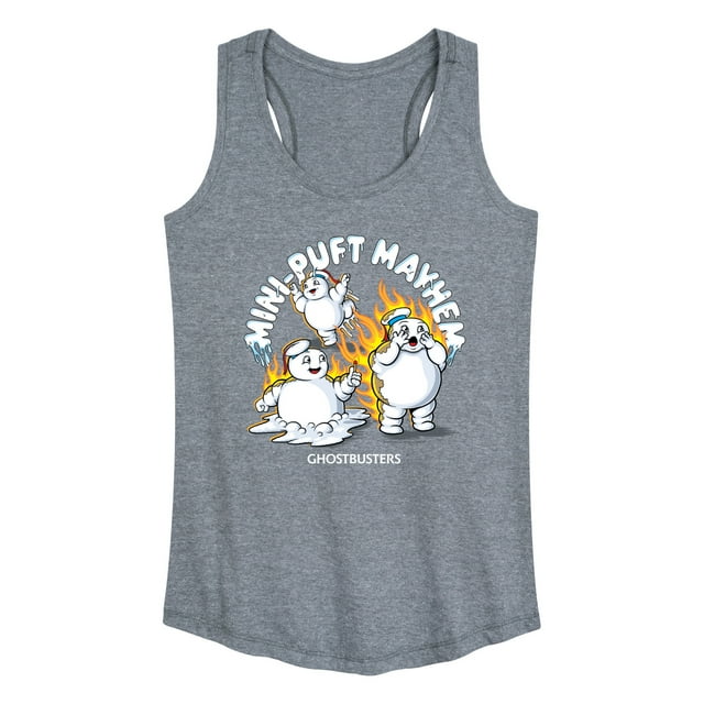 Ghostbusters 2 - Frozen Empire - Mini Pufts Mayhem - Ladies Racerback ...