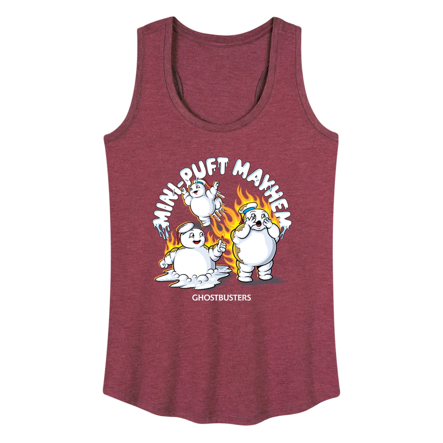 Ghostbusters 2 - Frozen Empire - Mini Pufts Mayhem - Ladies Racerback ...