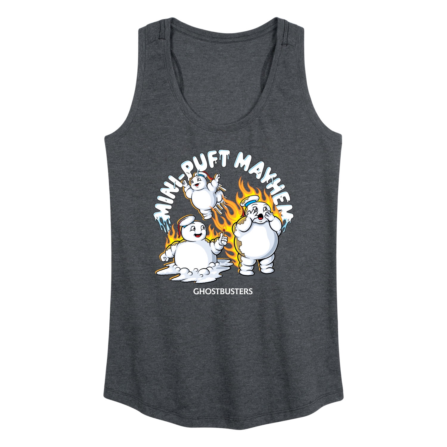 Ghostbusters 2 - Frozen Empire - Mini Pufts Mayhem - Ladies Racerback ...