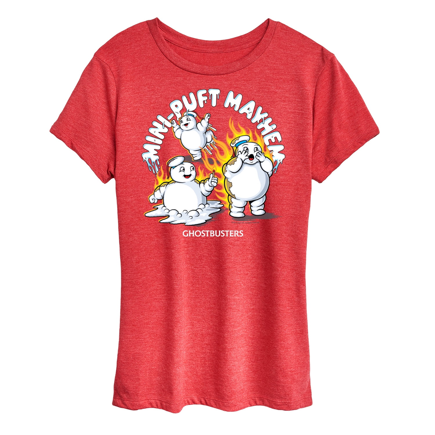 Ghostbusters 2 - Frozen Empire - Mini Pufts Mayhem - Ladies Short ...