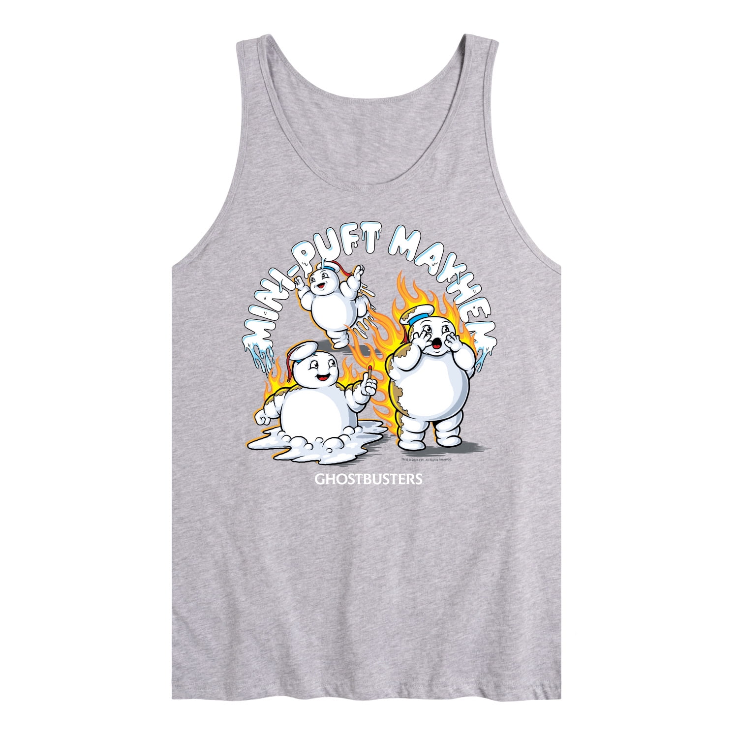 Ghostbusters 2 - Frozen Empire - Mini Pufts Mayhem - Mens Jersey Tank ...