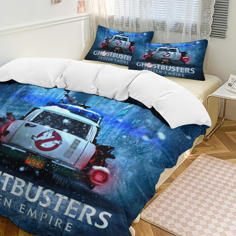 Ghostbusters 3-Piece Bedding Set Warm And Comfortable Soft Duvet Cover ...