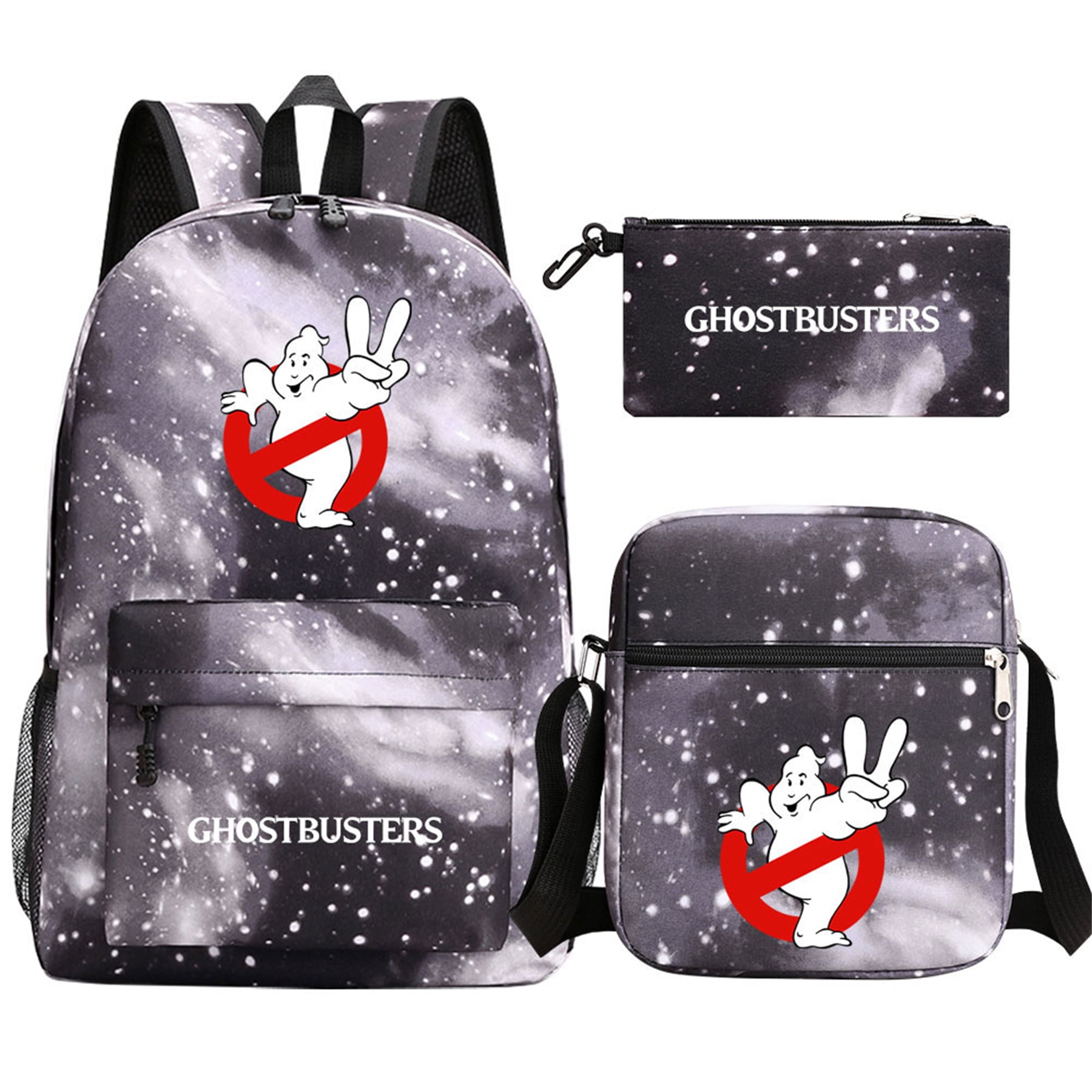 Ghostbusters 3 in 1 School Backpack Set-Student Bookbag with Shoulder ...