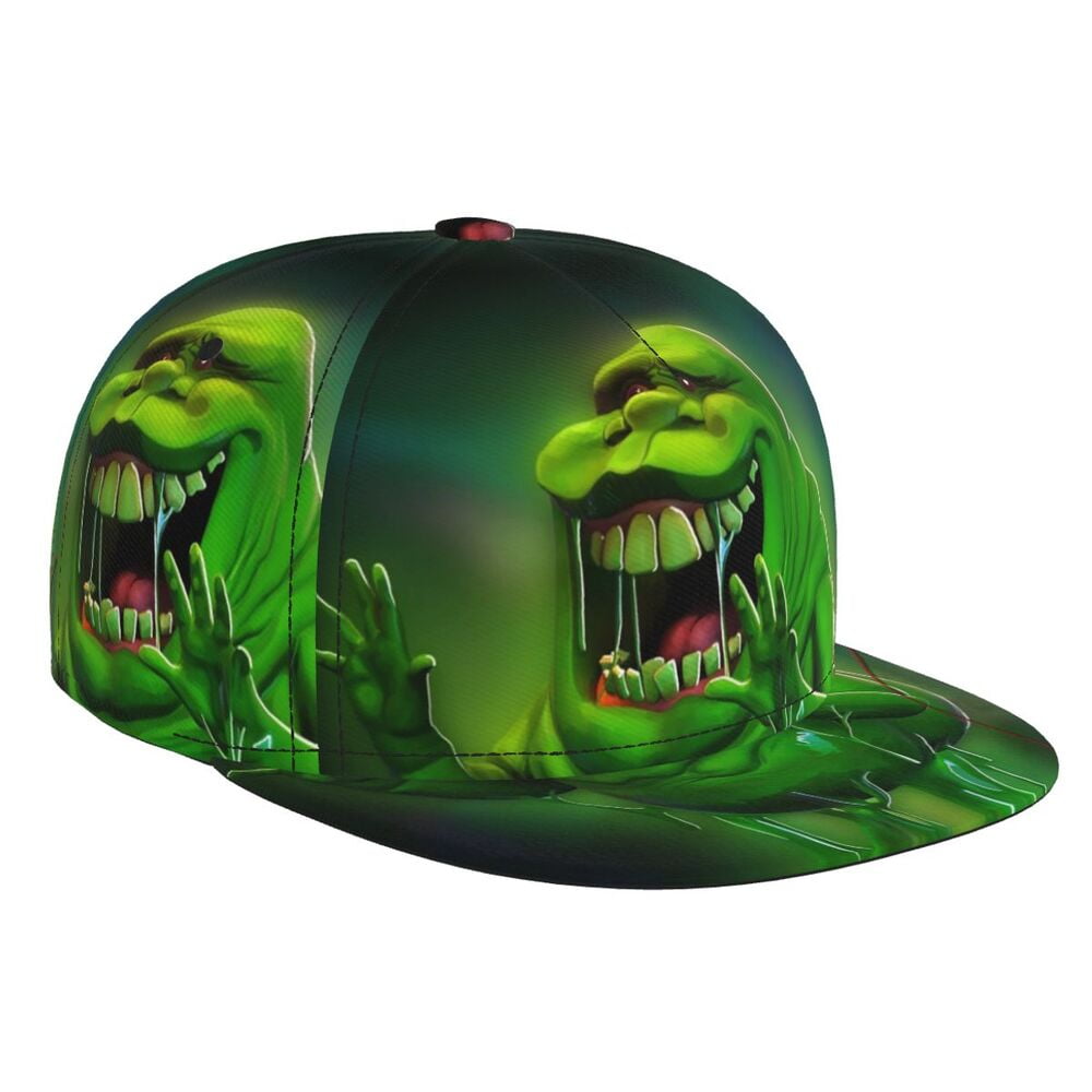 Ghostbusters Adjustable Flat Brim Baseball Cap Snapback Hat Hip Hop ...