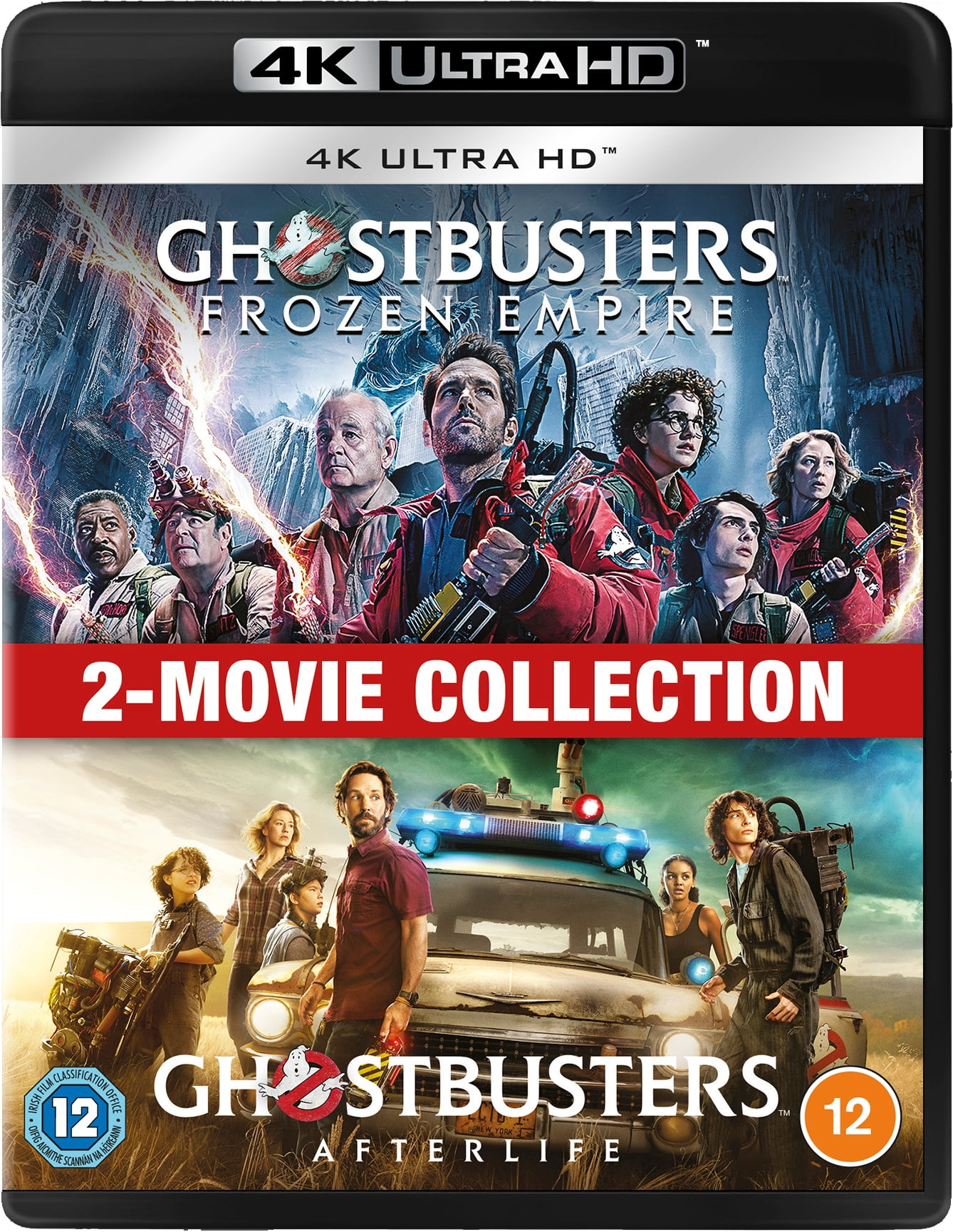 Ghostbusters: Afterlife/Frozen Empire (4K Ultra HD) Patton Oswalt Emily Alyn Lind Carrie Coon ...