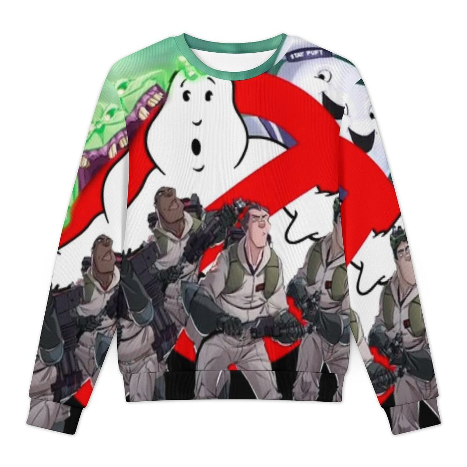 Ghostbusters Animated Adult Sweater Loose Fitting Pullover Fashion 3D ...