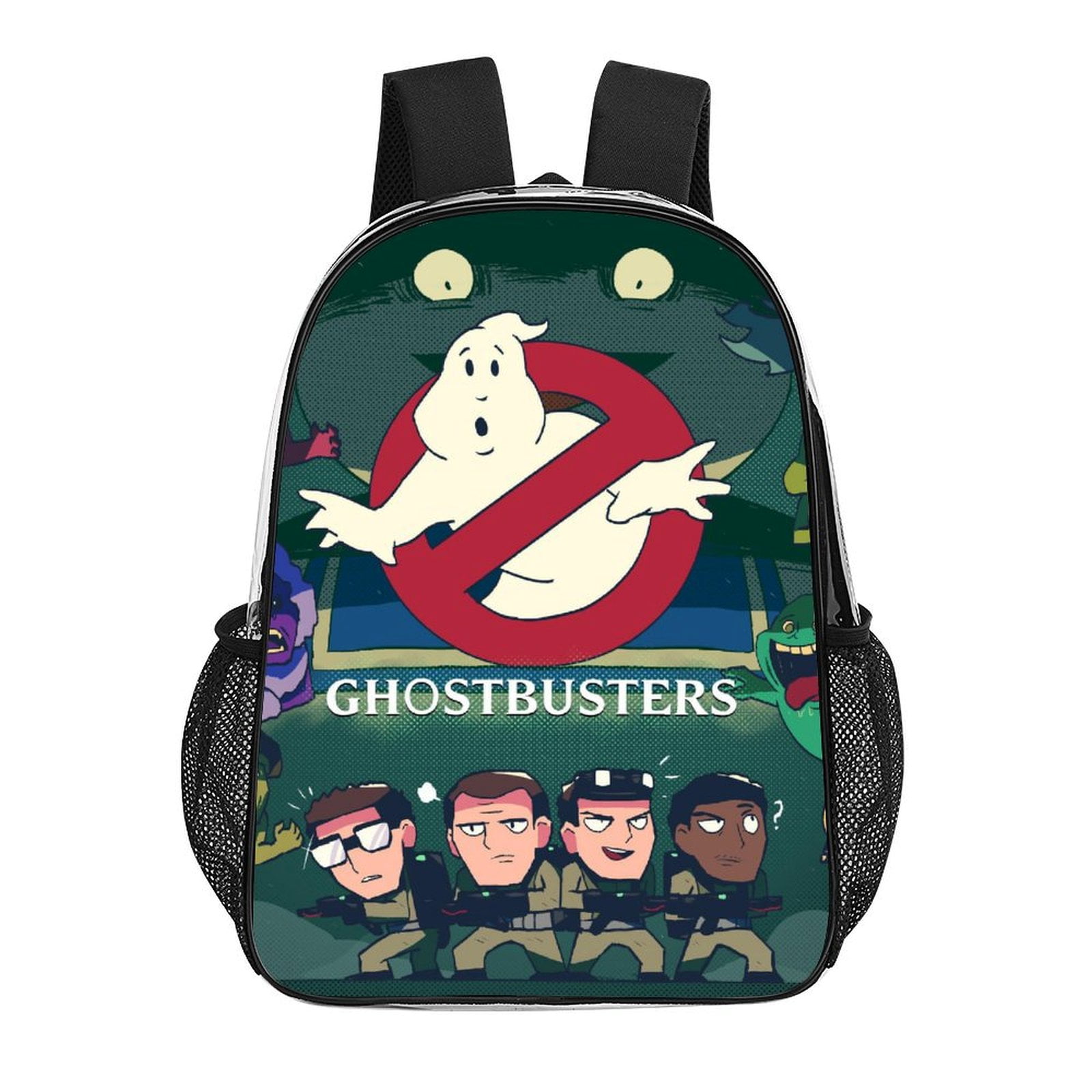 Ghostbusters Animated Clear Backpack Transparent Bag 17 Inch Large ...