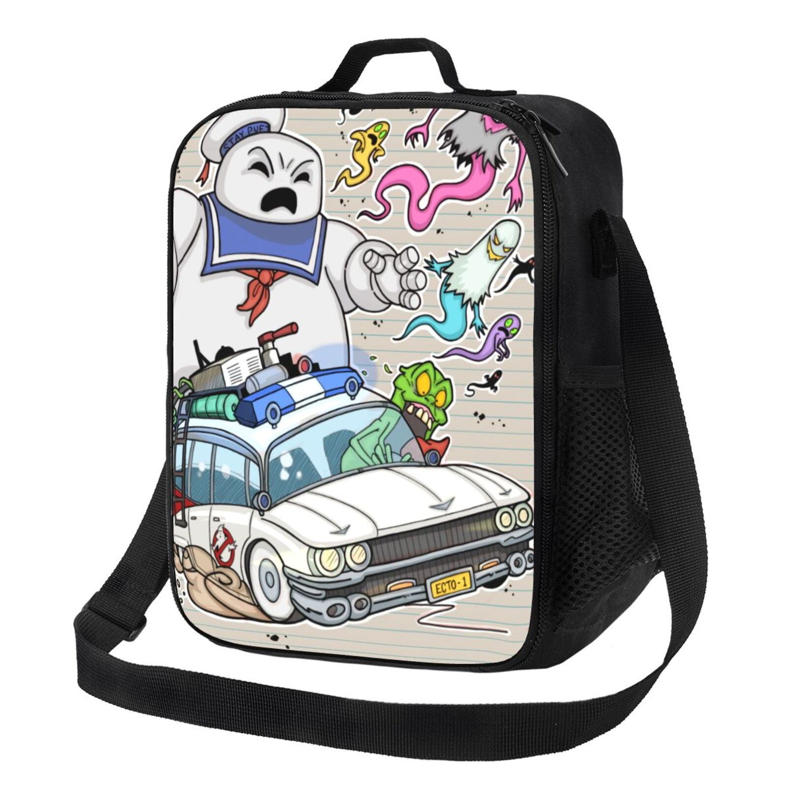 Ghostbusters Animation Insulated Lunch Bag Portable Thermal Lunchbag ...