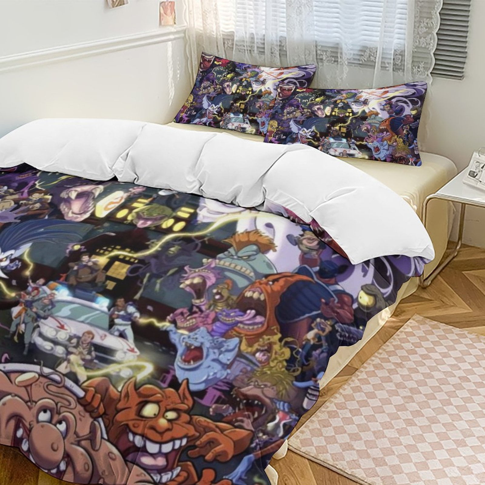 Ghostbusters Anime Duvet Cover 3 Piece Bedding Set,Teen Anime Comforter ...