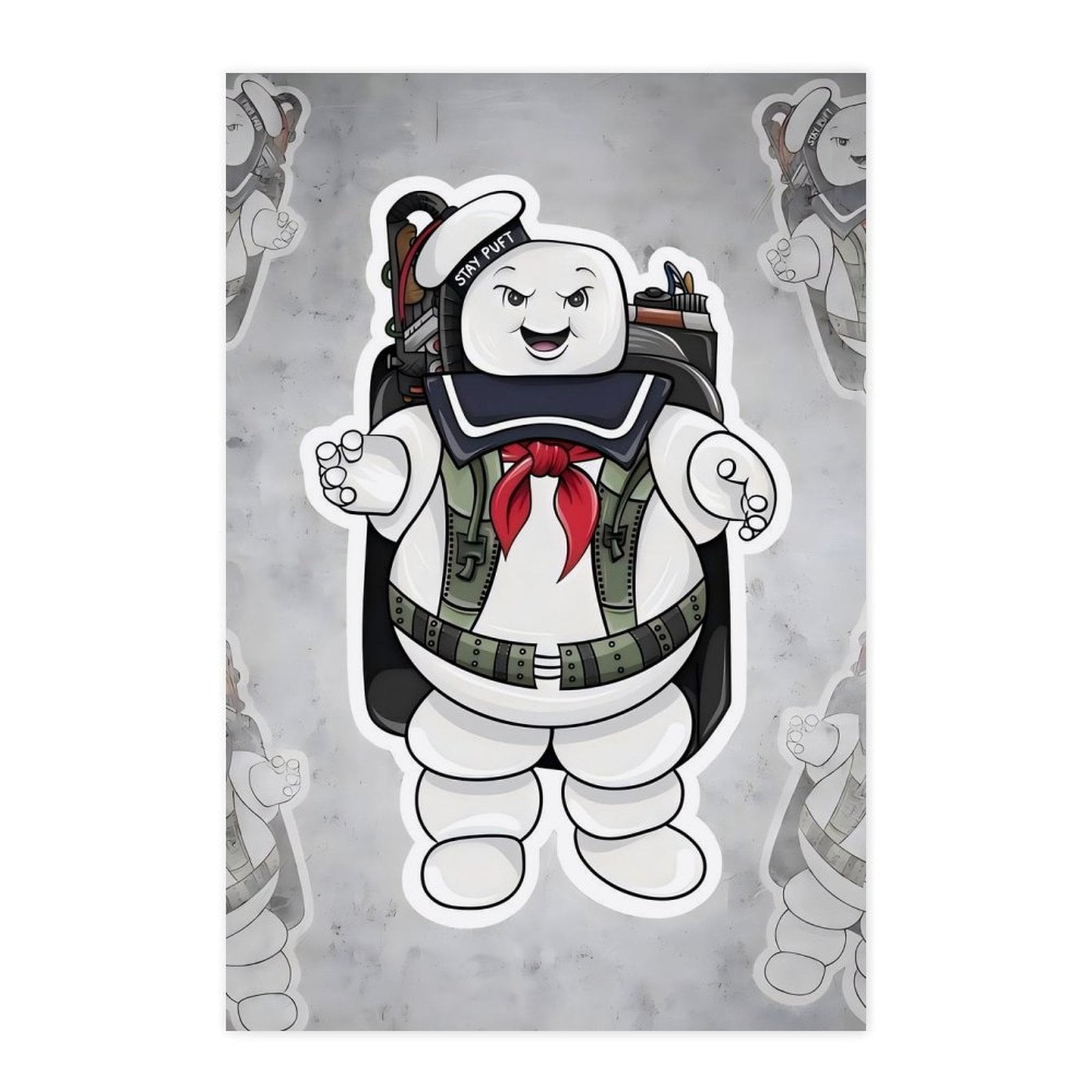 Ghostbusters Anime stickers posters wall decoration 30*45（cm） - Walmart.com