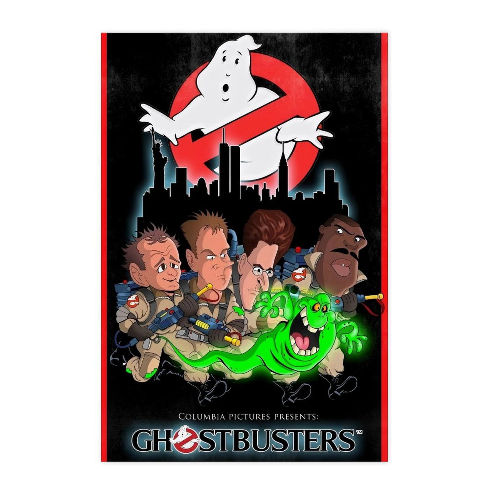 Ghostbusters Anime stickers posters wall decoration 30*45（cm） - Walmart.com